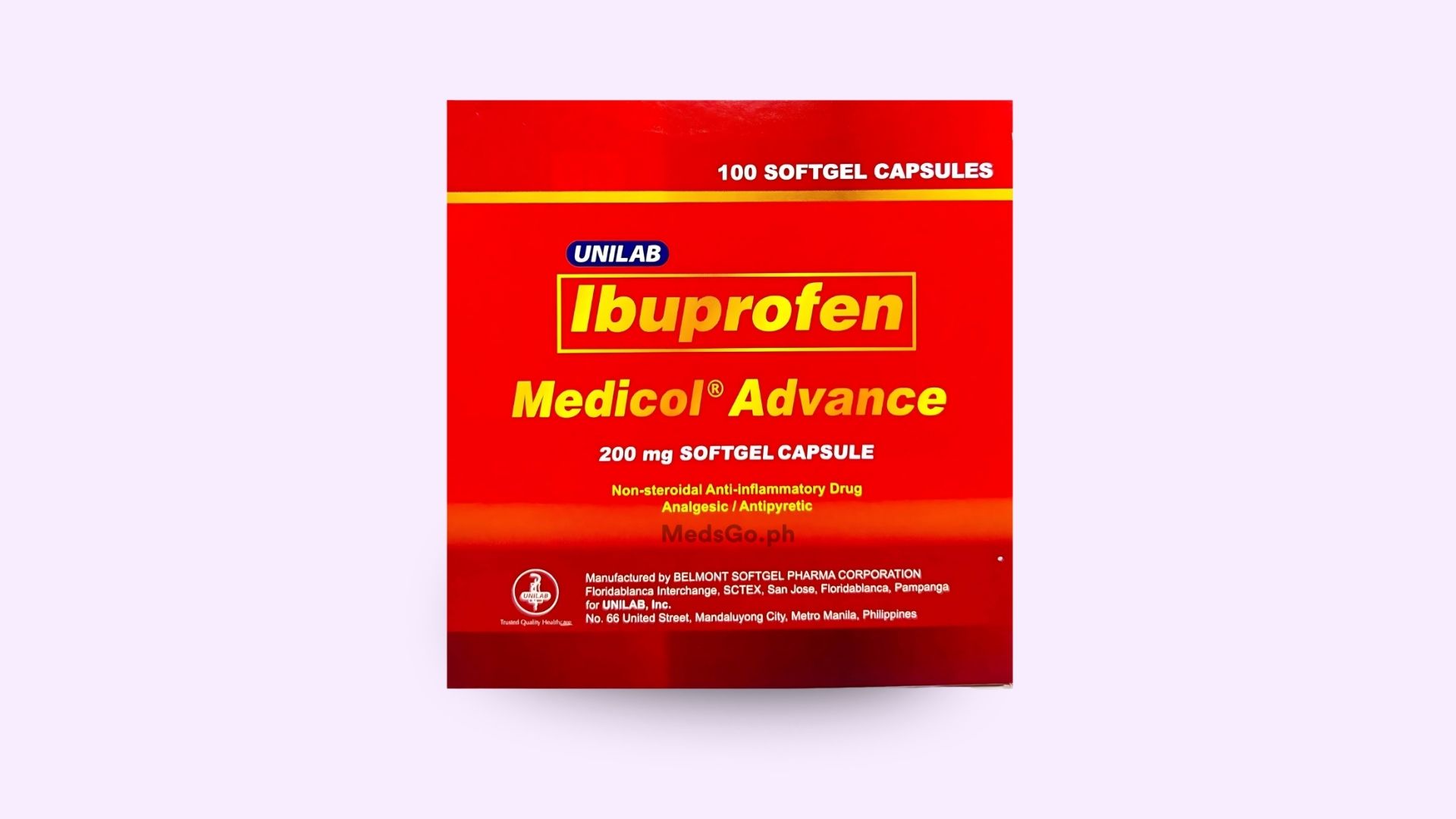 Medicol Advance 400 / Ibuprofen / 400mg - Capsule 1s