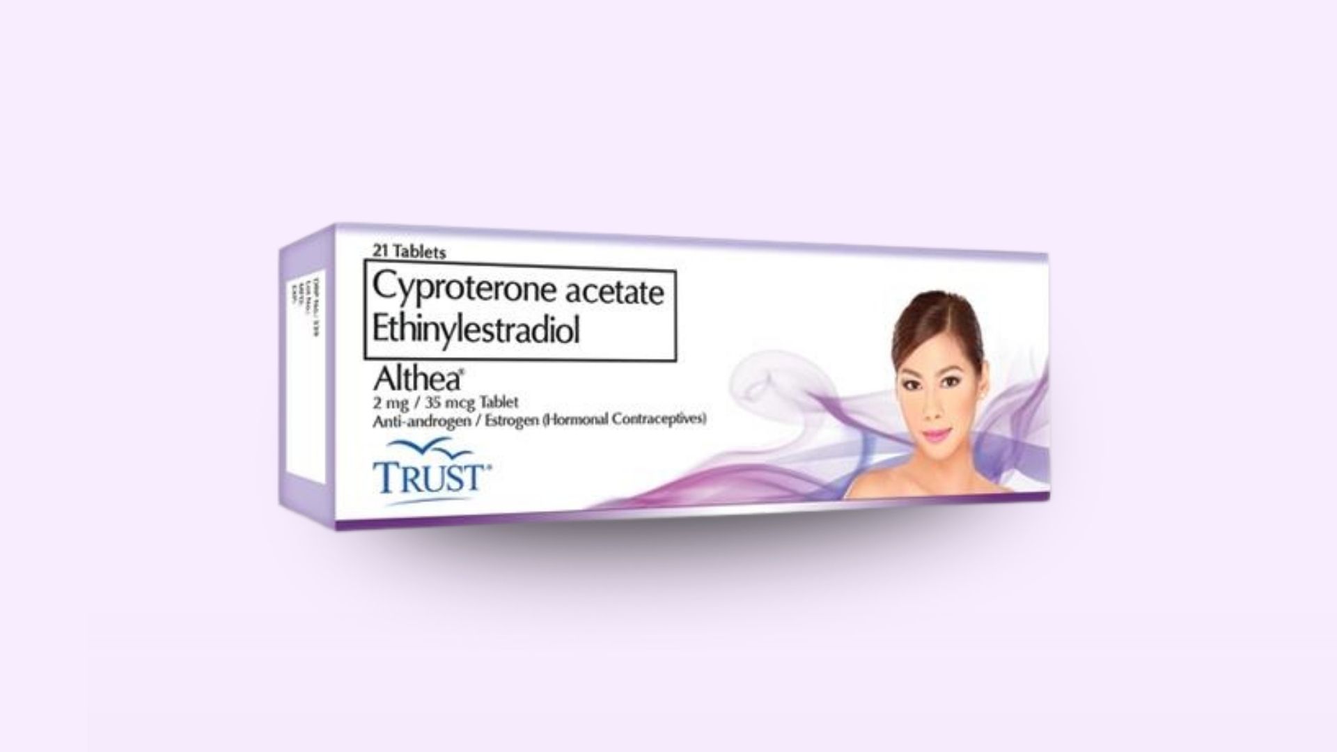 Althea Cyproterone Acetate / Ethinylestradiol 2mg / 35mcg Sugar-Coated ...