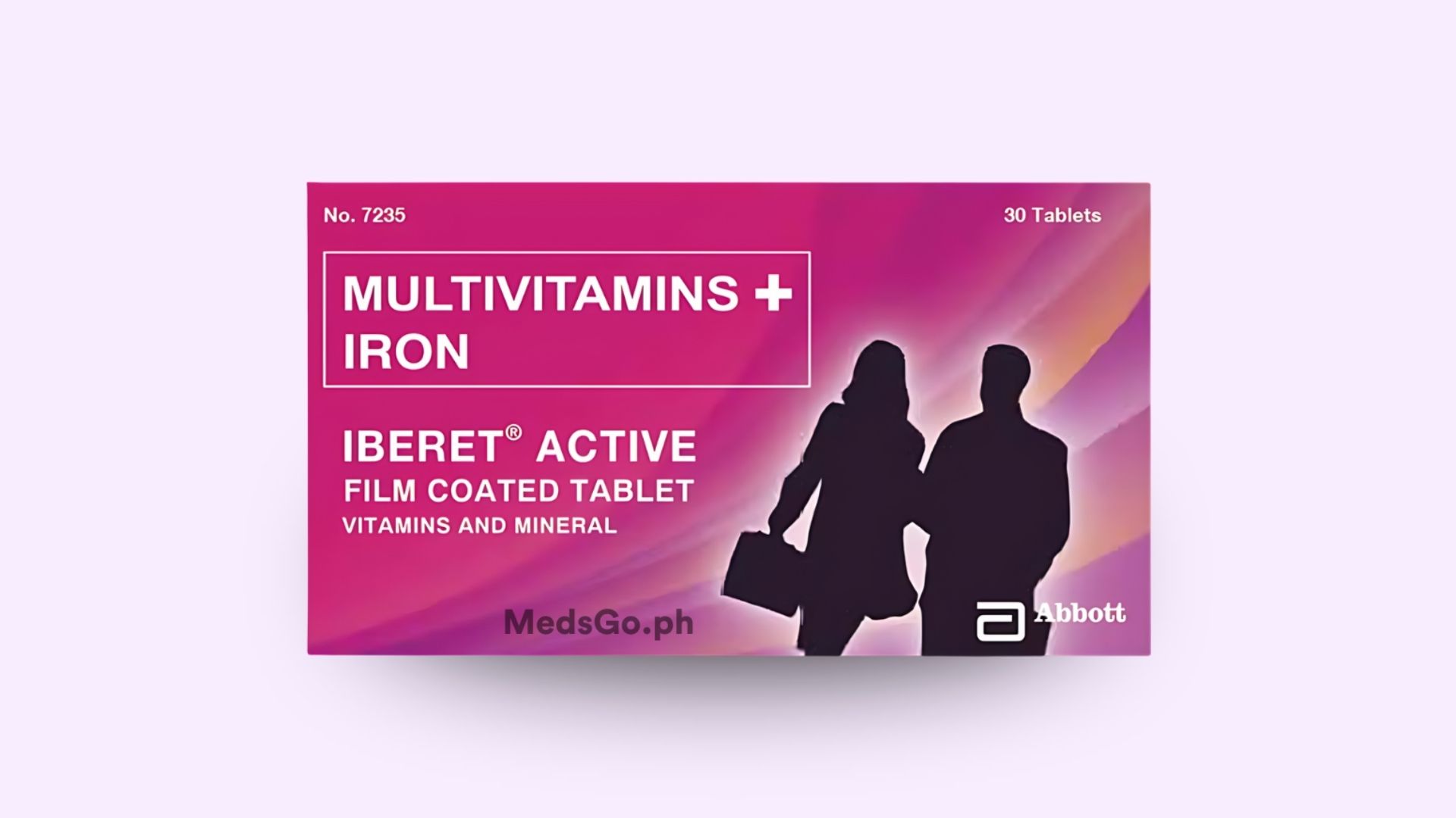 IBERET ACTIVE / Multivitamins / Iron Film-Coated Tablet 1's