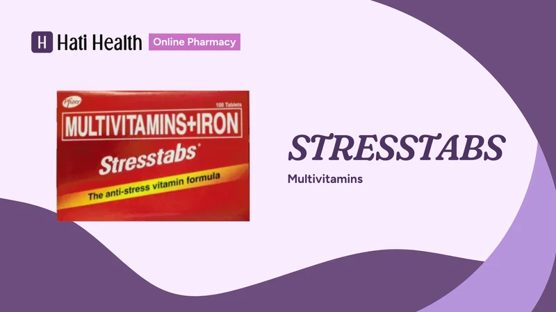 STRESSTABS Multivitamins / Iron Film-Coated Tablet 1's