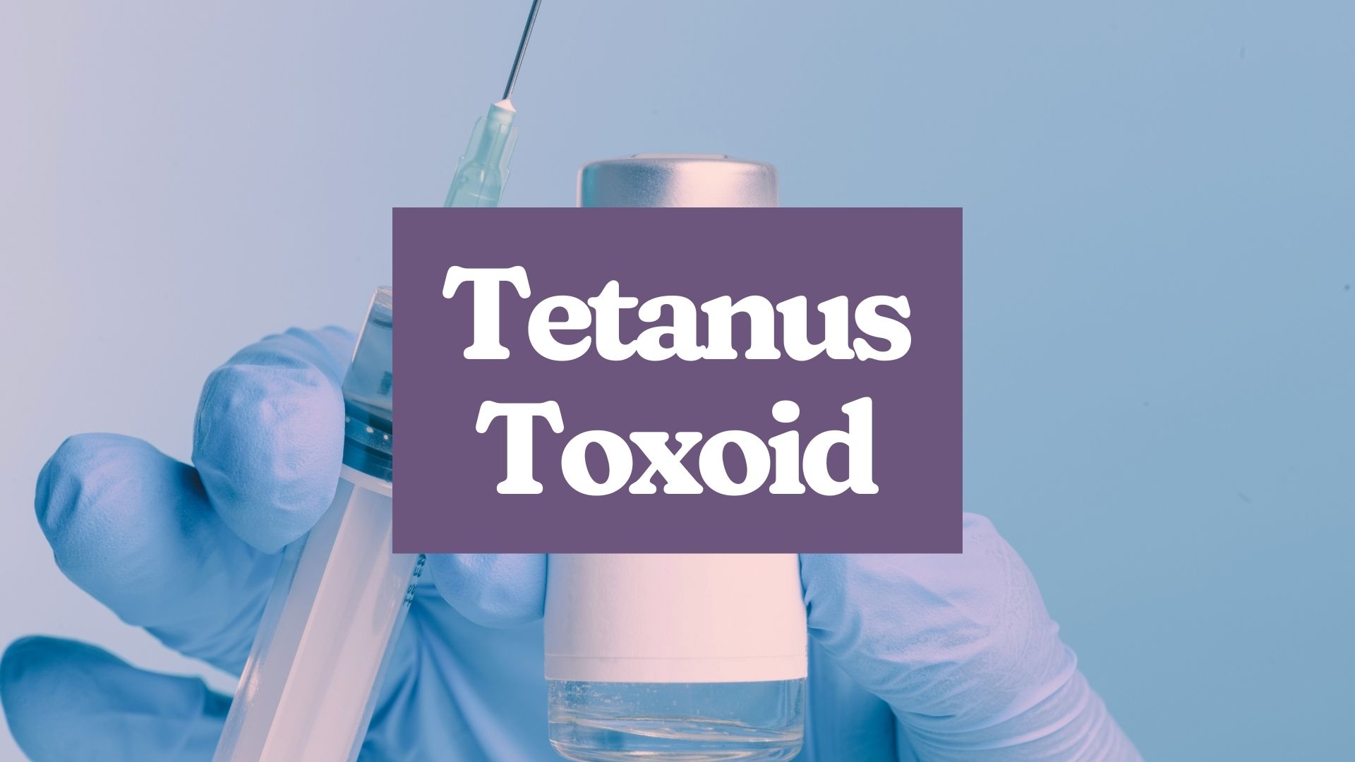 Tetanus Toxoid Vaccine by Ashrey Diagnostic Center at TAGUIG