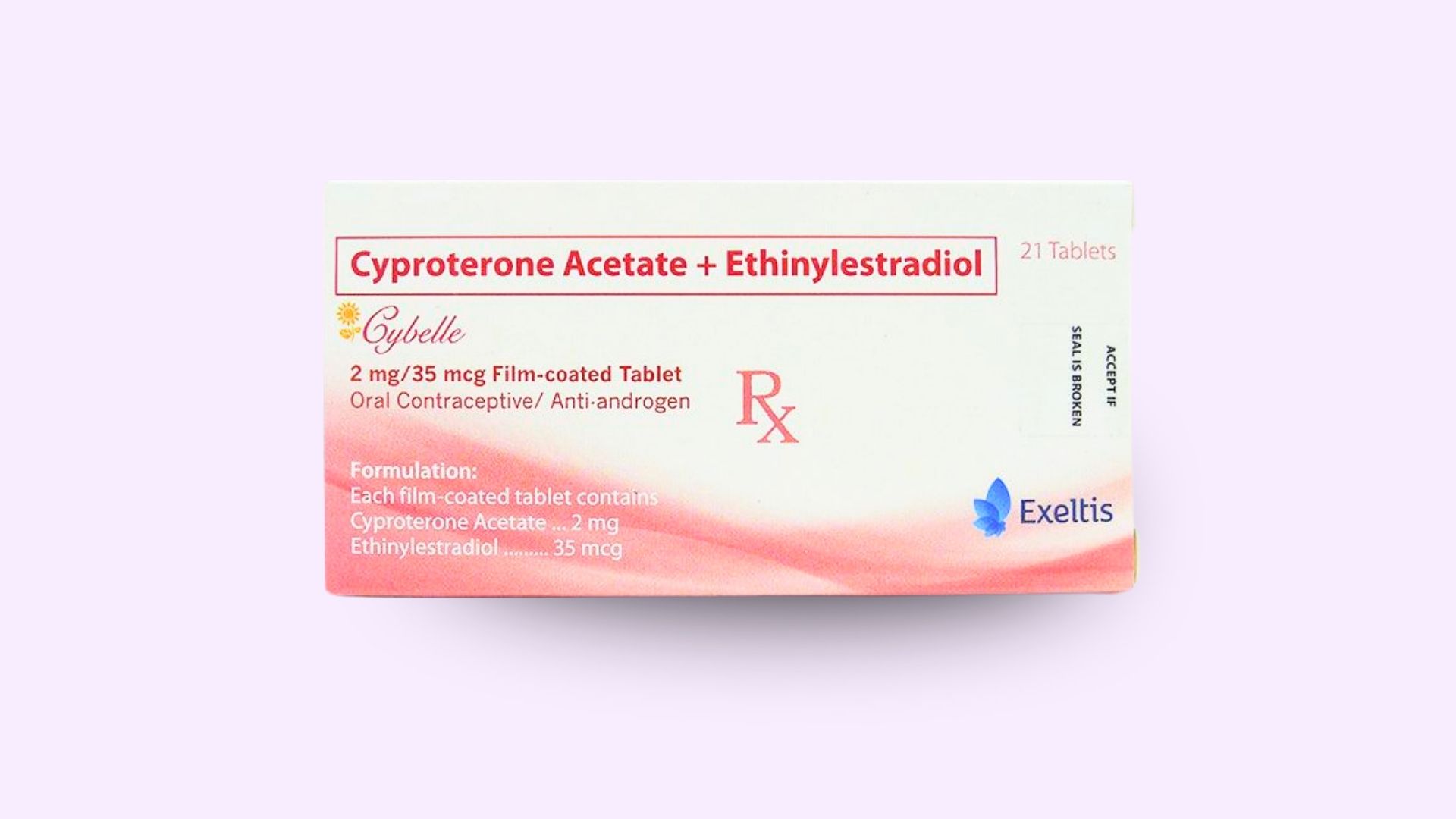 CYBELLE Cyproterone Acetate / Ethinylestradiol 2mg / 35mcg Film-Coated ...