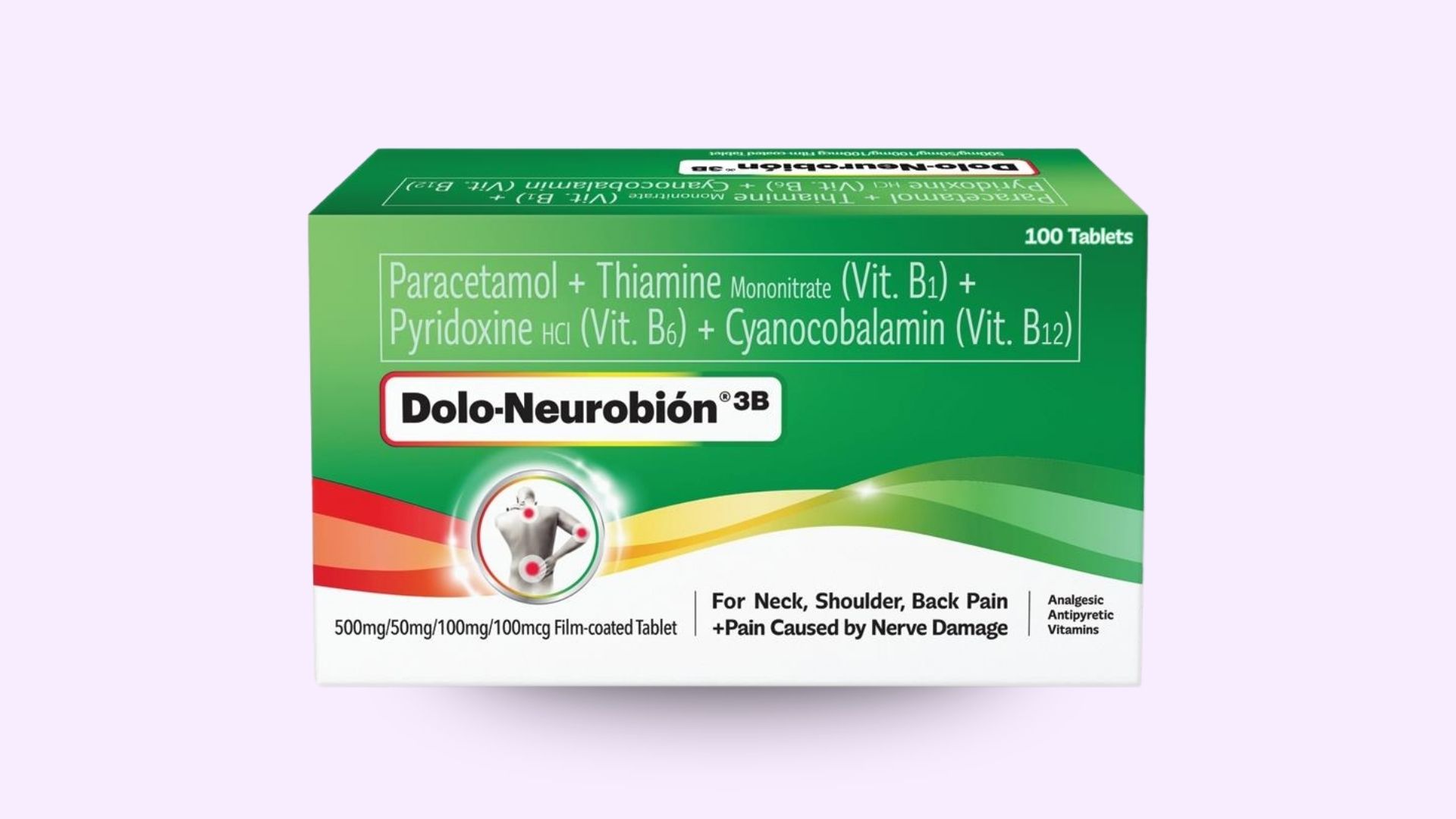DOLO-NEUROBION / Paracetamol / Vitamin B1 / Vitamin B6 / Vitamin B12 ...