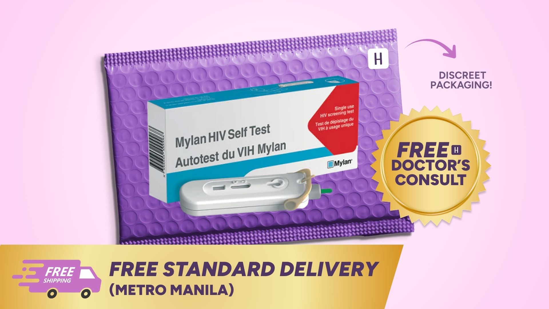 Mylan HIV Self-Test Kit | Hati Health