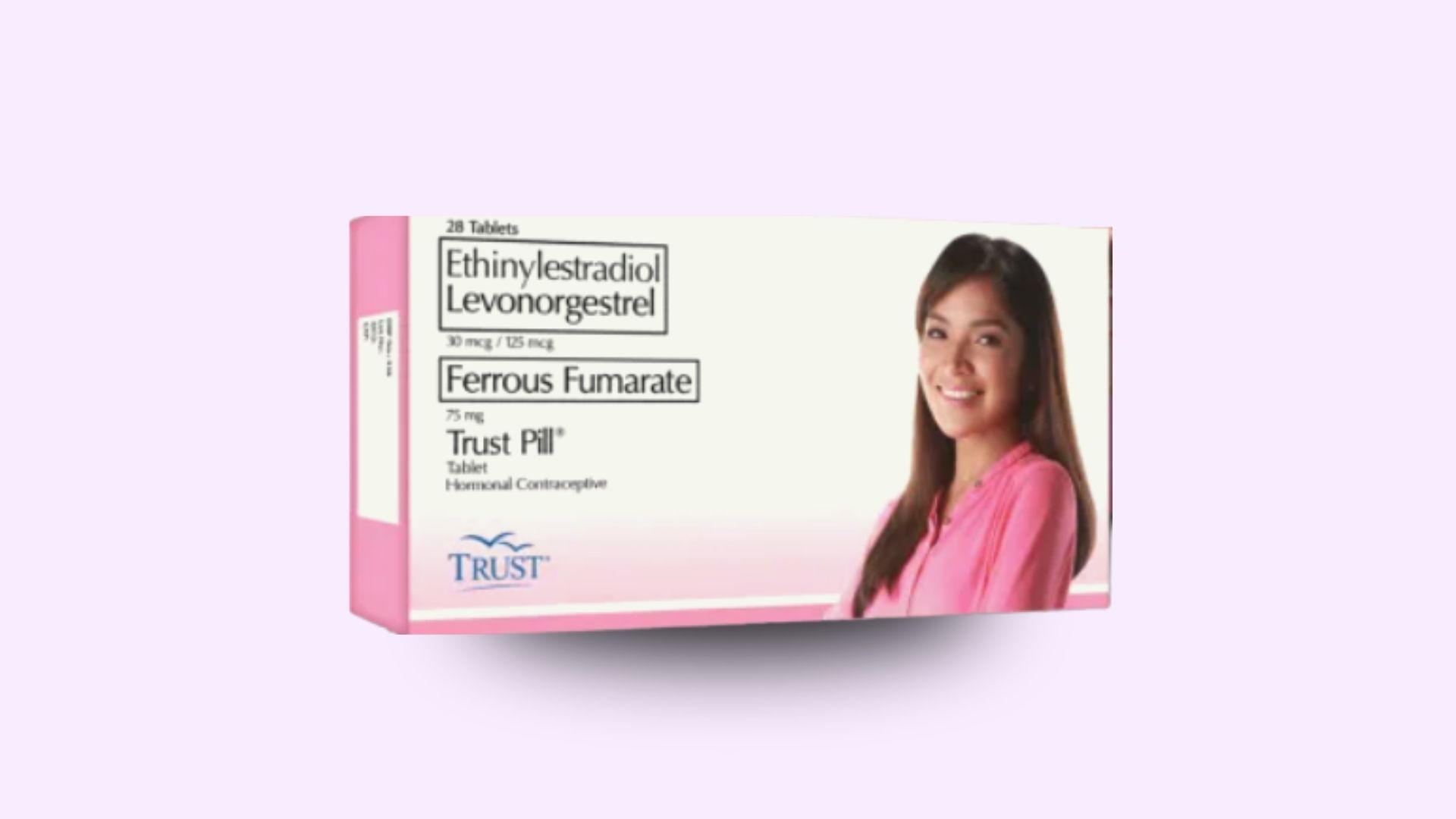 TRUST PILL 28 Tabs - SET of 2 PACKS - Ethinylestradiol / Levonorgestrel ...