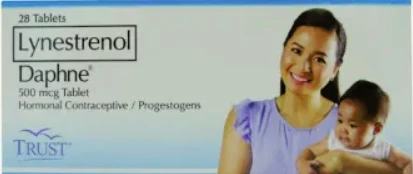 Daphne / Lynestrenol / 500mcg - Tablet 1s | Hati Health